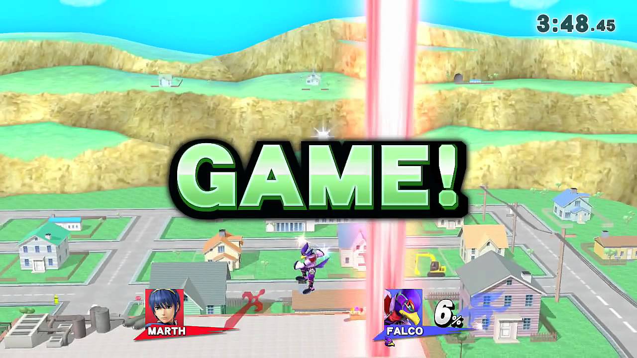 Zane (Marth) vs. LoF Keitaro (Falco) - Super Smash Bros. Wii U - YouTube