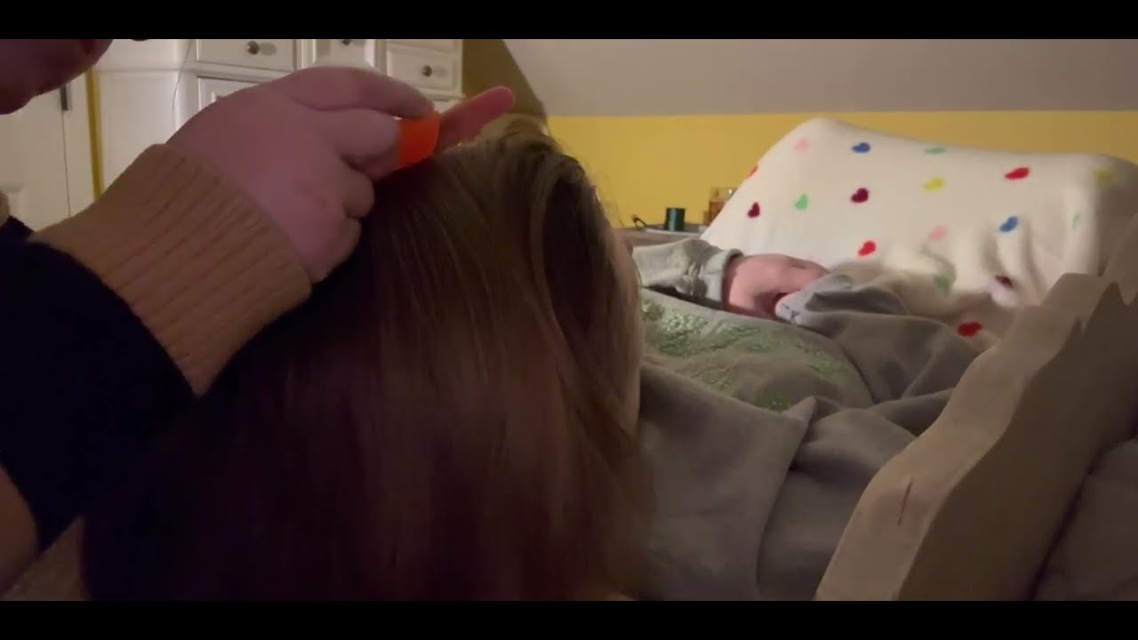 ASMR | soft and gentle scalp check - YouTube