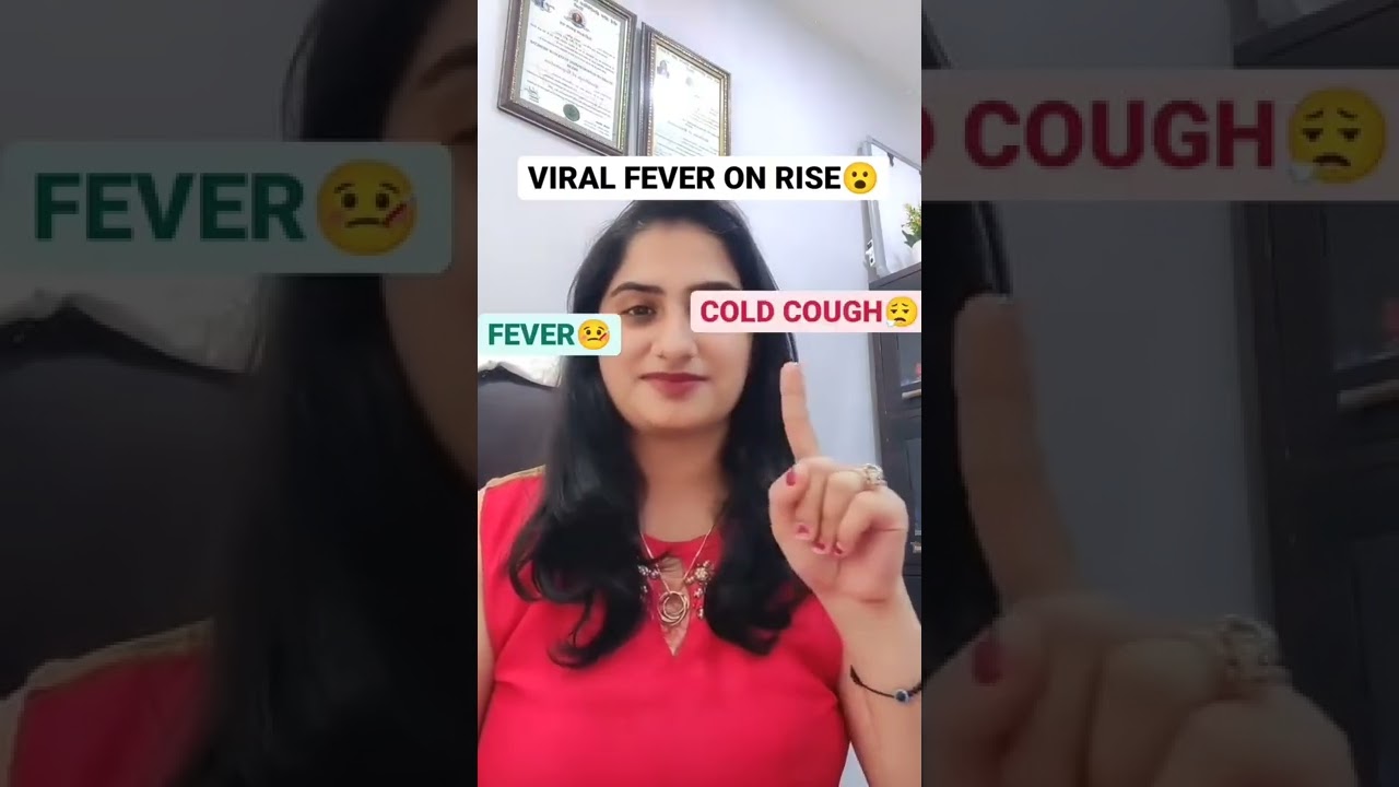 VIRAL FEVER CASES RISING..Check if you observe any of the mentioned ...