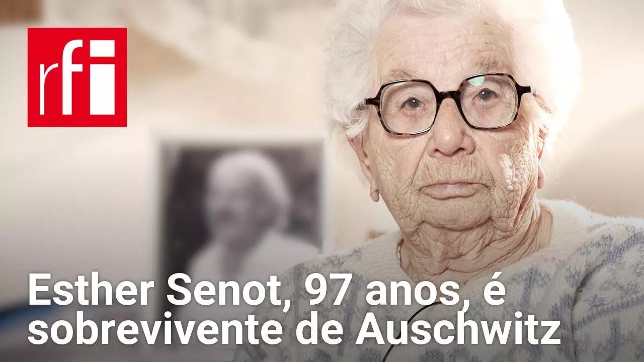 Esther Senot, 97 anos em 2025, uma sobrevivente dos campos de ...