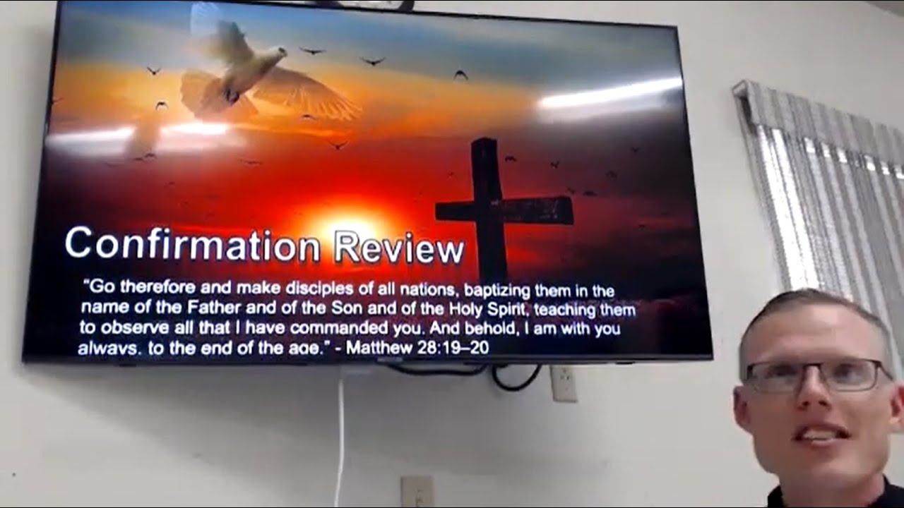 24 - Confirmation Review - YouTube