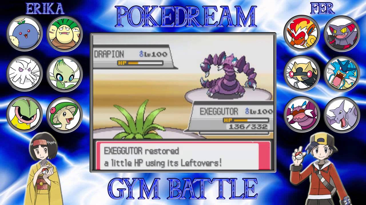 Pokemon 4ta Gen. Gym Leader Battle #13 Vs. Fer - YouTube