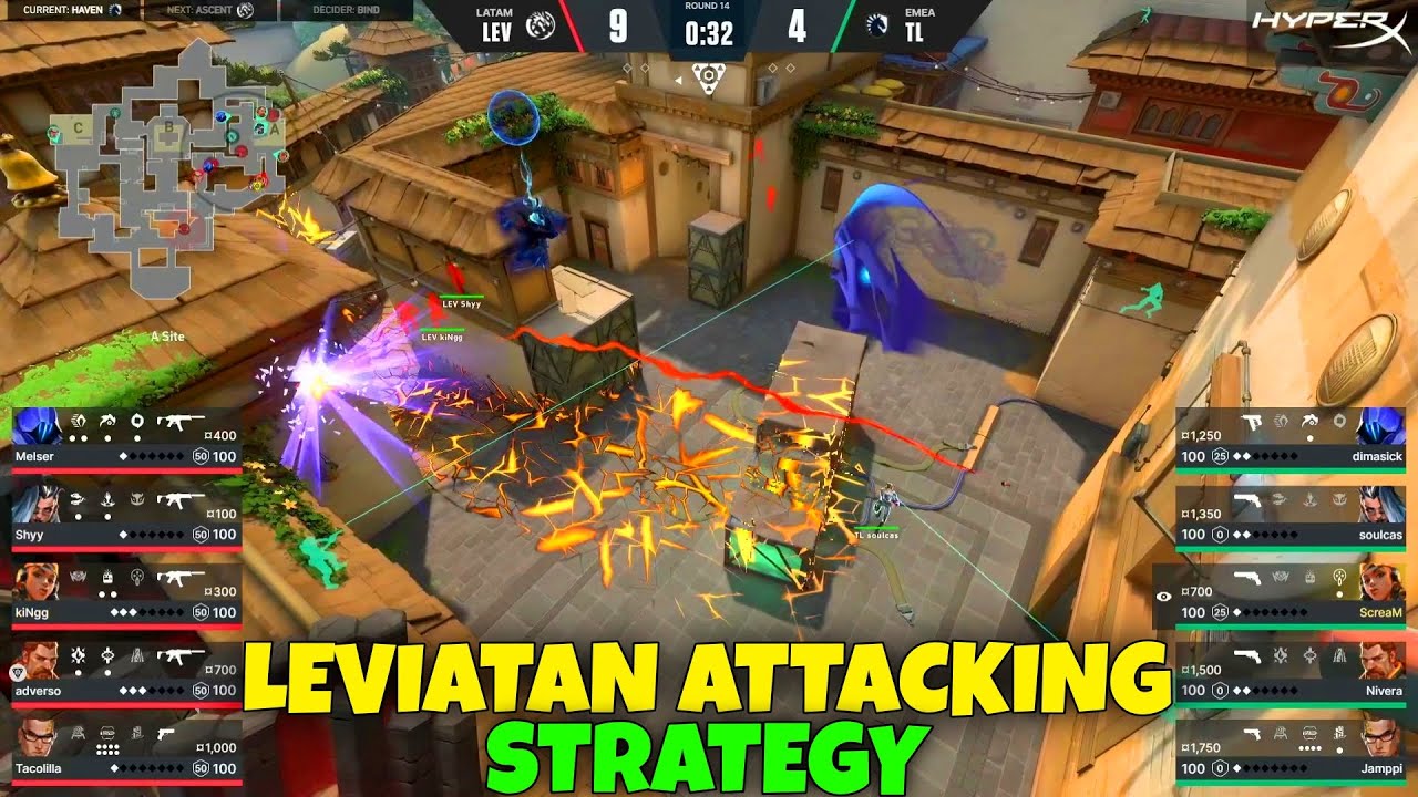 Leviatan Attacking Strategy | Leviatan vs Team Liquid | Valorant - YouTube