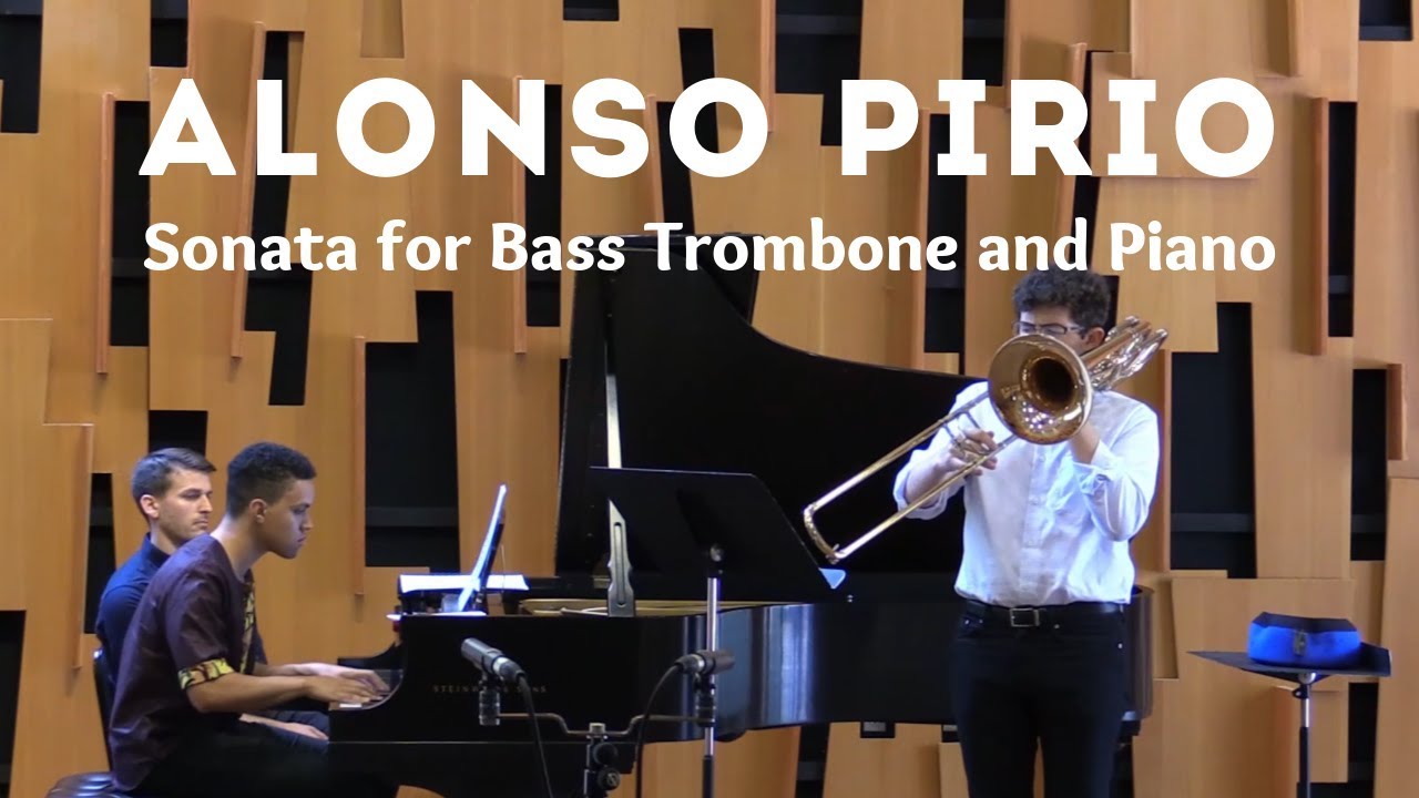 Alonso Pirio - Sonata for Bass Trombone and Piano - YouTube