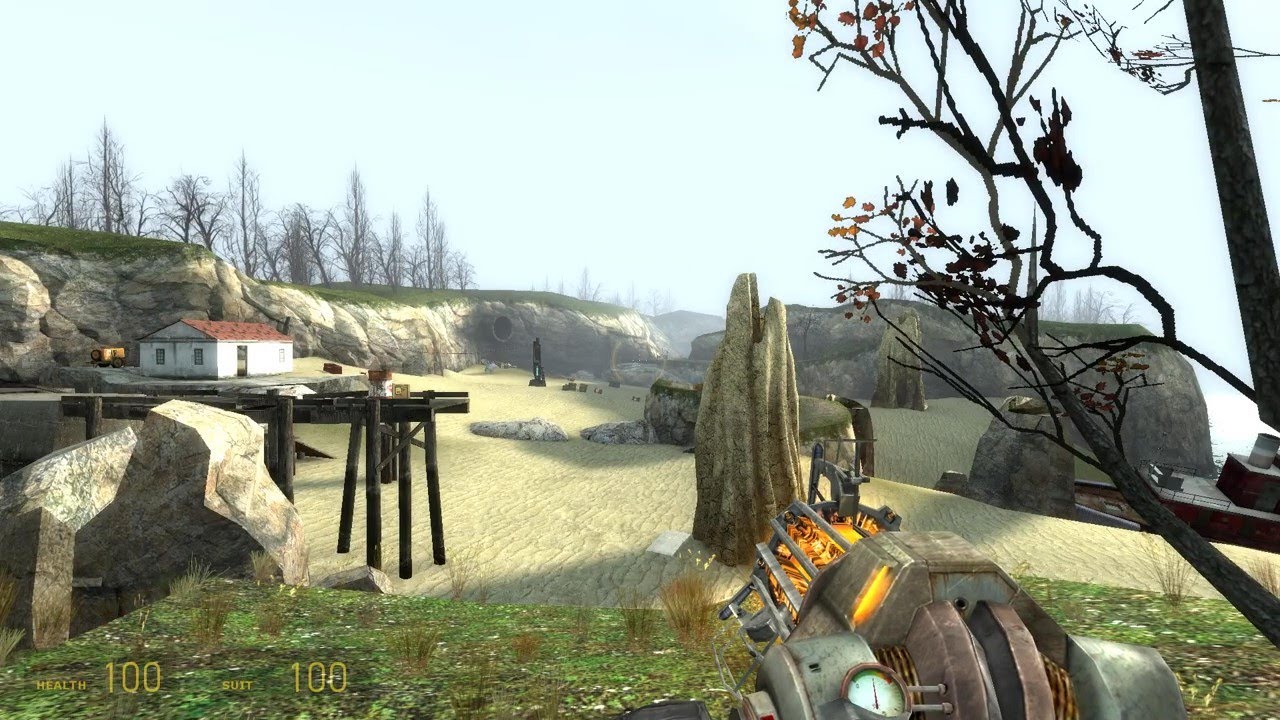 Half Life 2: Update: 100% Playthrough: Chapter 8 - Sandtraps (Keep Off ...