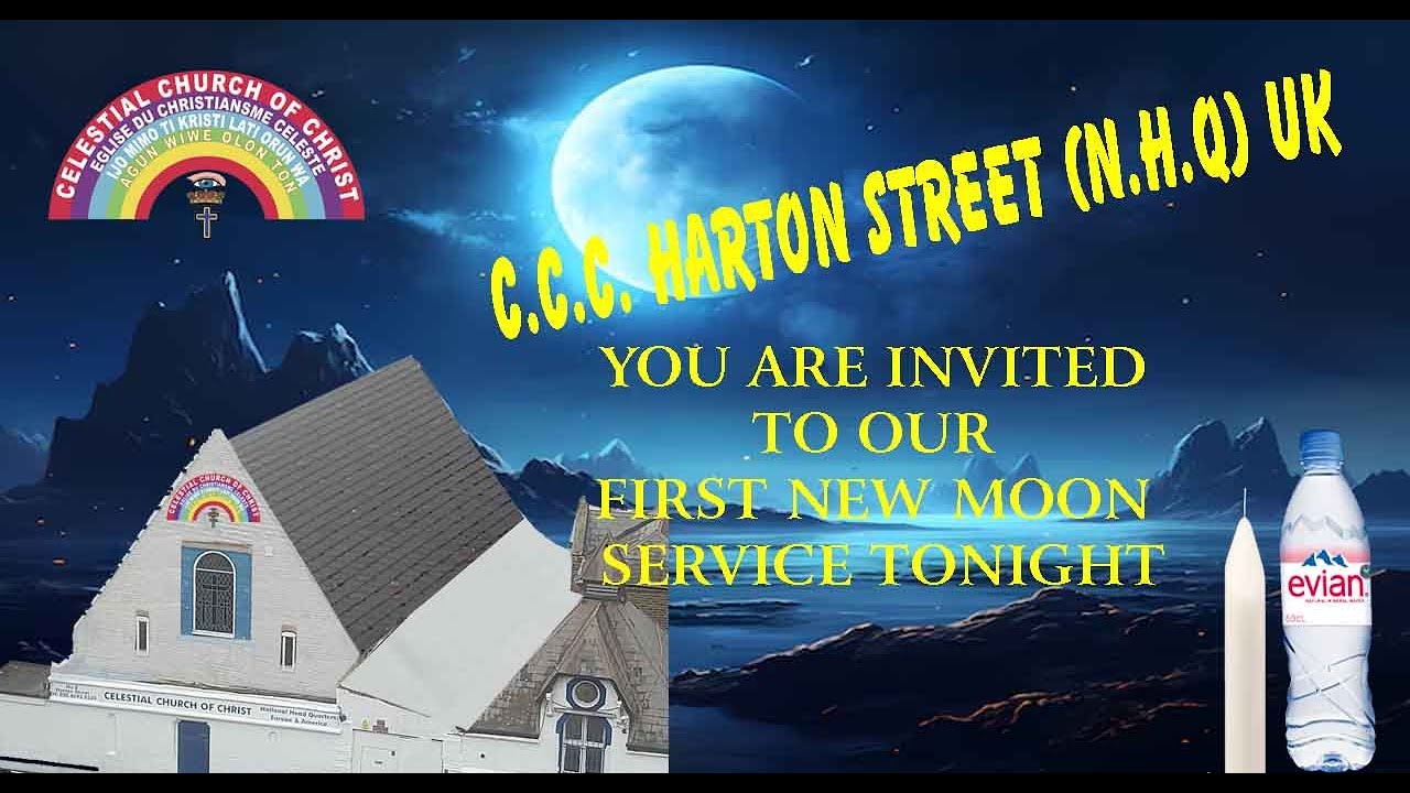 CCC (NHQ) UK FIRST NEW MOON SERVICE 2nd JANUARY 2025 - YouTube