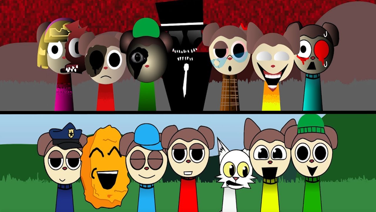 Sprunki 2 INCREDIBOX MODS DOGS AND CATS - YouTube