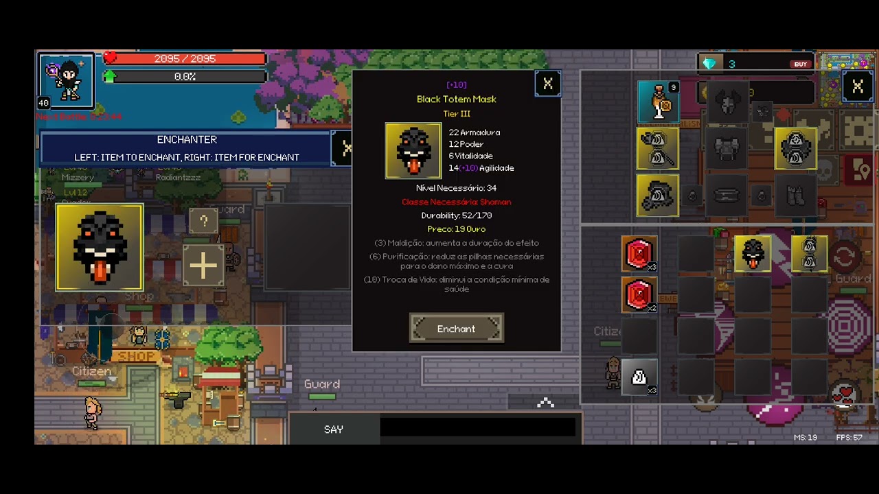 kaion Tale 2024 Shaman tentando colocar armas +10 - YouTube