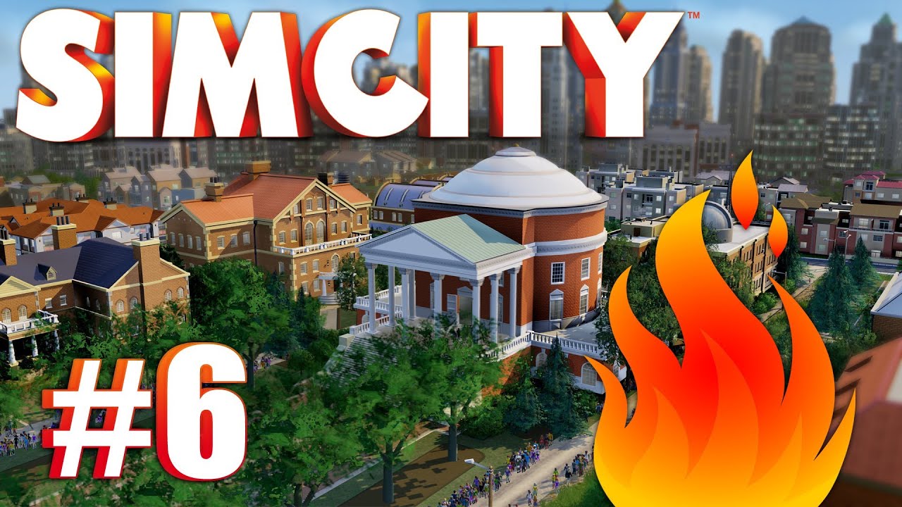 Let's Play SimCity (2013) - Episode 6: FIRE! - YouTube