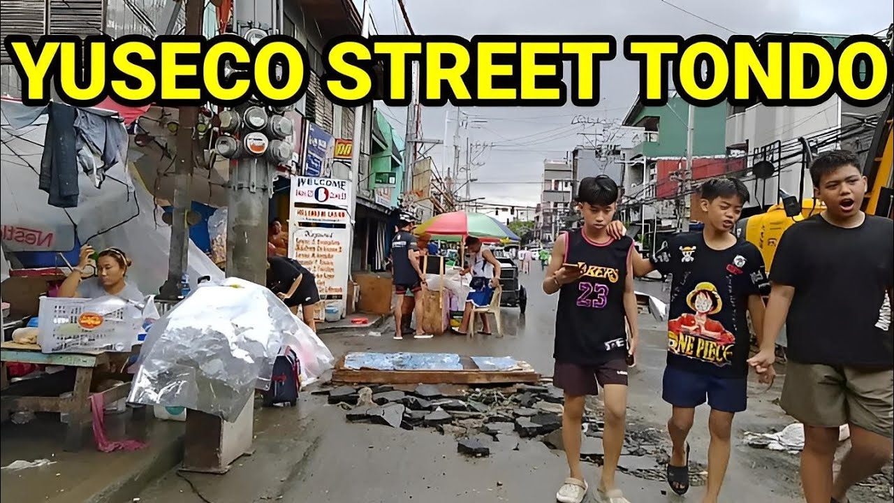 WALK AT YUSECO STREET TONDO MANILA | PHILIPPINES - YouTube