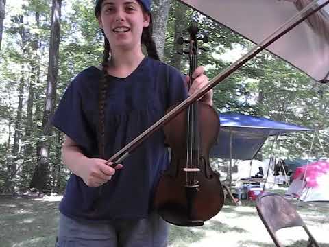 Fiddle tune a day- Day 208- Angeline The Baker - YouTube