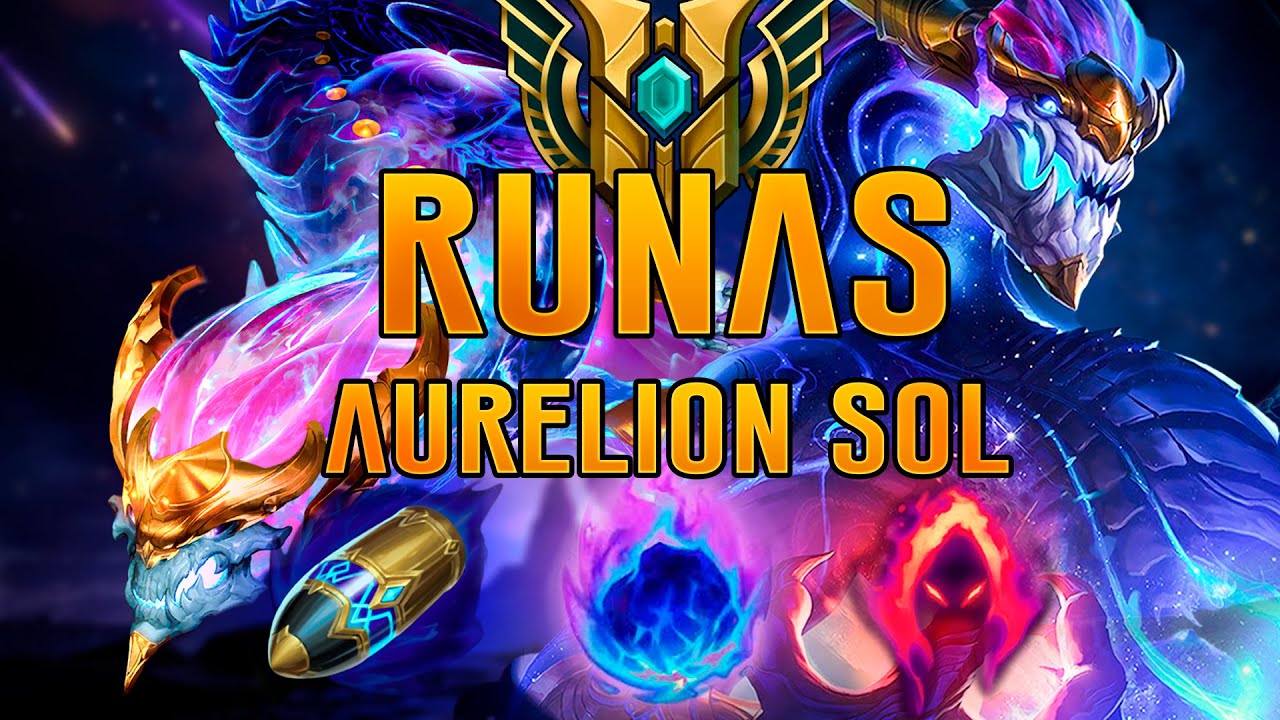 APRENDE que RUNAS USAR con AURELION SOL // OTP Aurelion sol + guía s14 - YouTube
