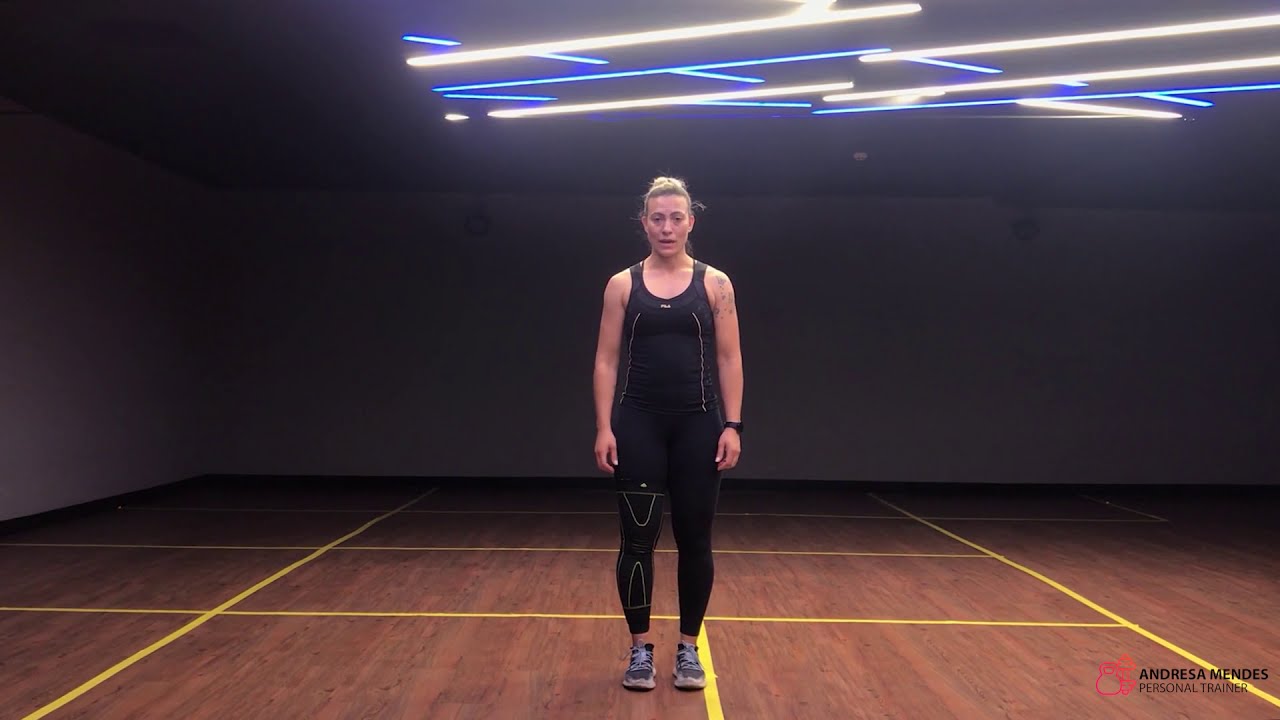Salto lateral- Guia de exercícios - Andresa Mendes - YouTube