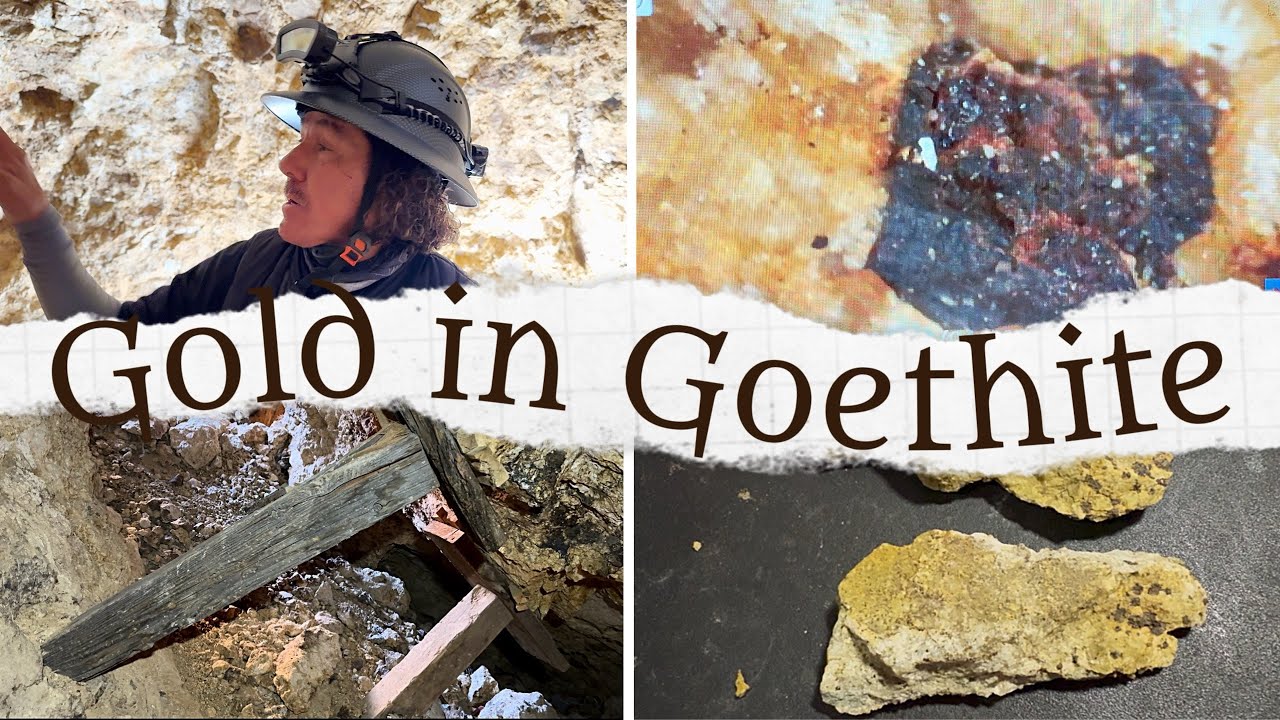 Finding Gold In Goethite - YouTube