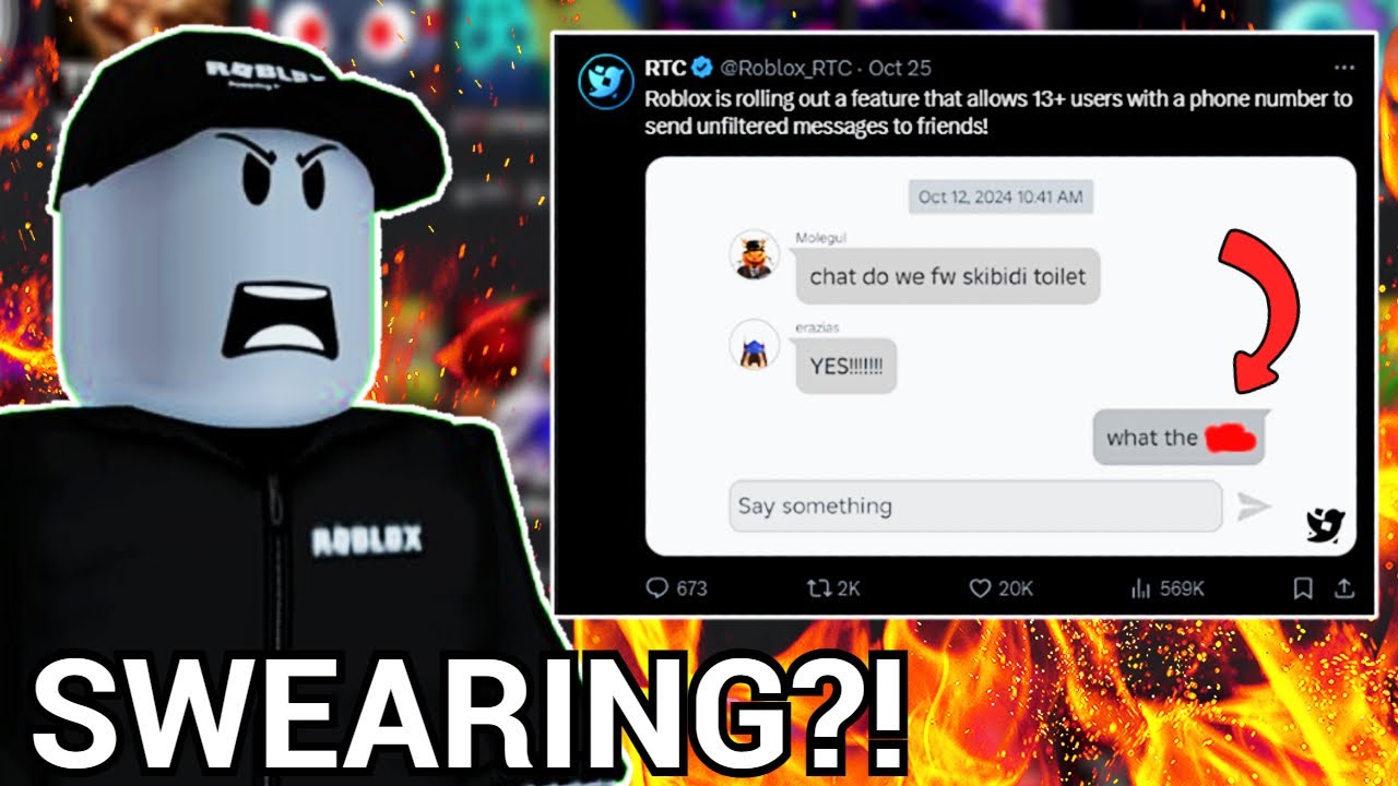 Roblox Now Allows SWEARING... - YouTube