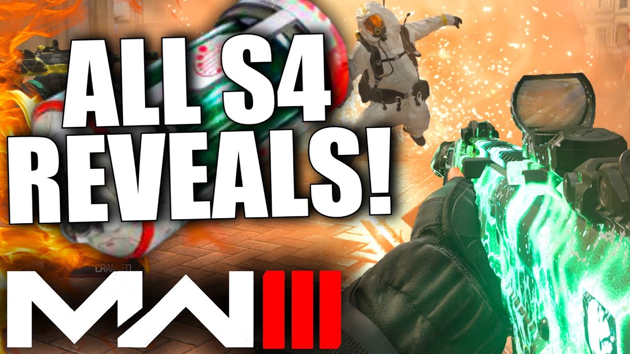 The DNA Bomb is BACK! All MW3 Season 4 Content Revealed.. (New Guns ...