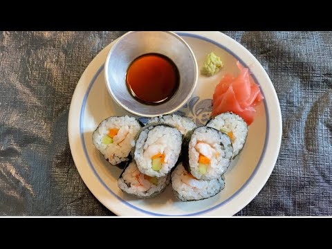 How to Make Sushi Rolls Step by Step.. - YouTube