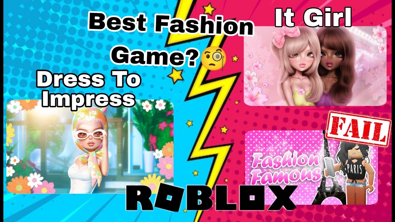 Testing Roblox Fashion Games to See Which is BETTER Than Dress To ...