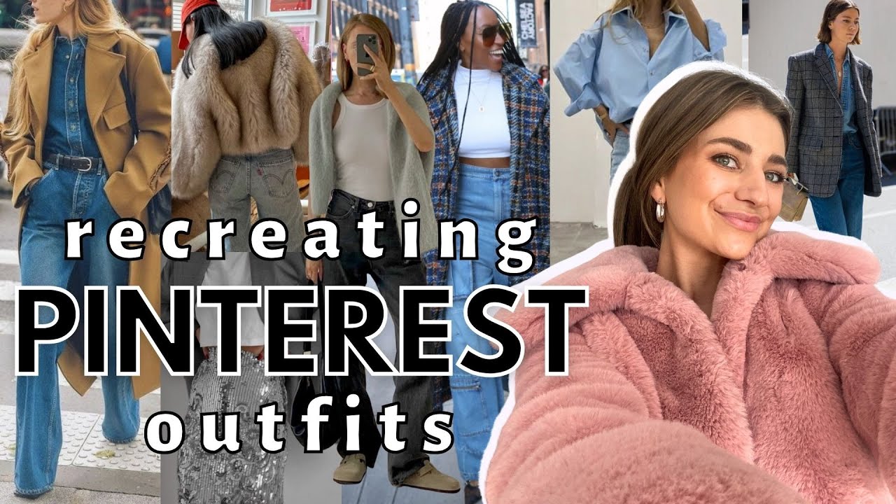 RECREATING PINTEREST OUTFITS | easy fall outfit inspo directly from my ...