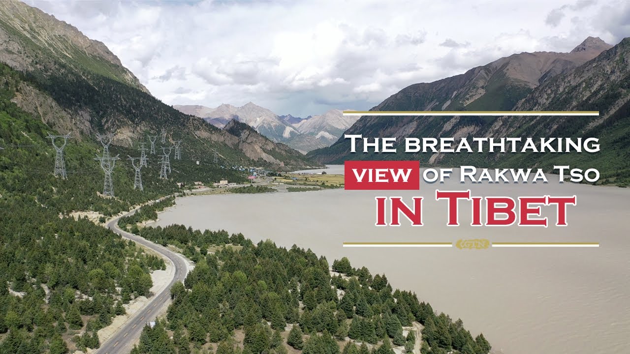 The breathtaking view of Rakwa Tso in Tibet - YouTube