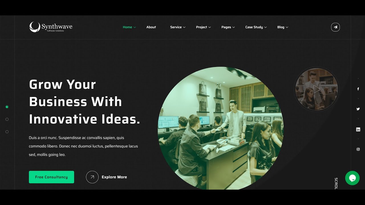 Welcome to the Synthwave Software Solution Official Website - YouTube
