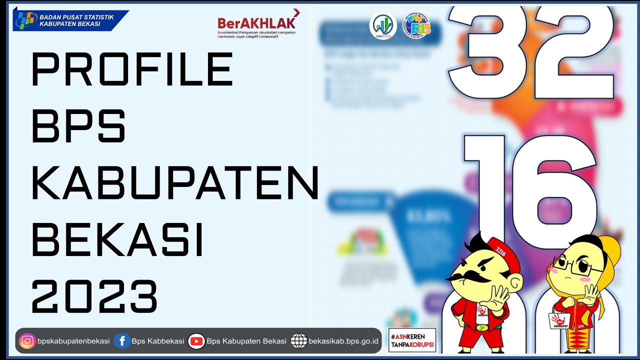 Profile BPS Kabupaten Bekasi 2023 - YouTube