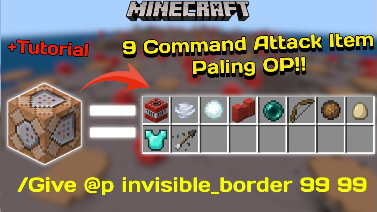 Wahh!!! ini Dia 9 Kode Command Attack Item Paling OP di Minecraft!!! # ...