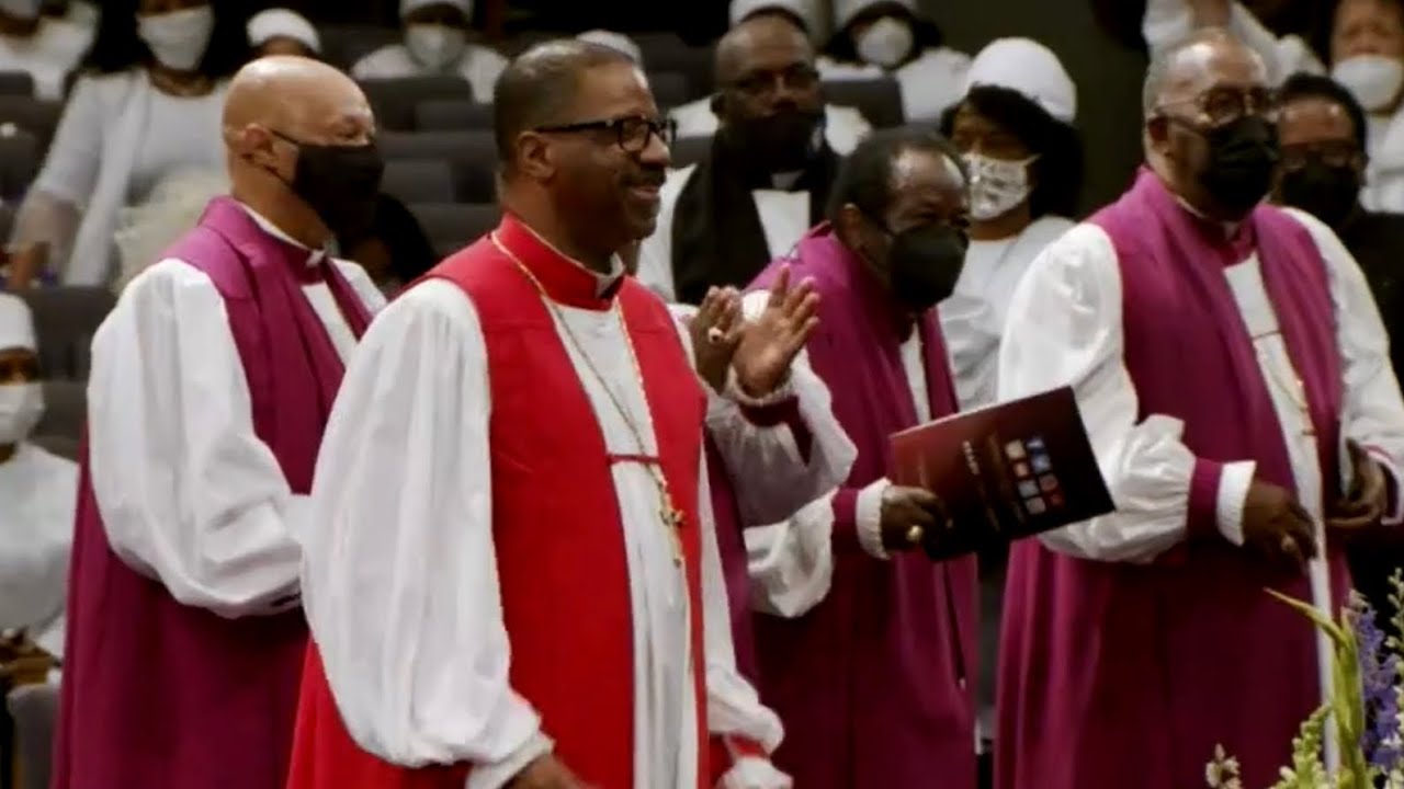 COGIC Quadrennial Inauguration 2021 | Presiding Bishop John Drew Sheard ...