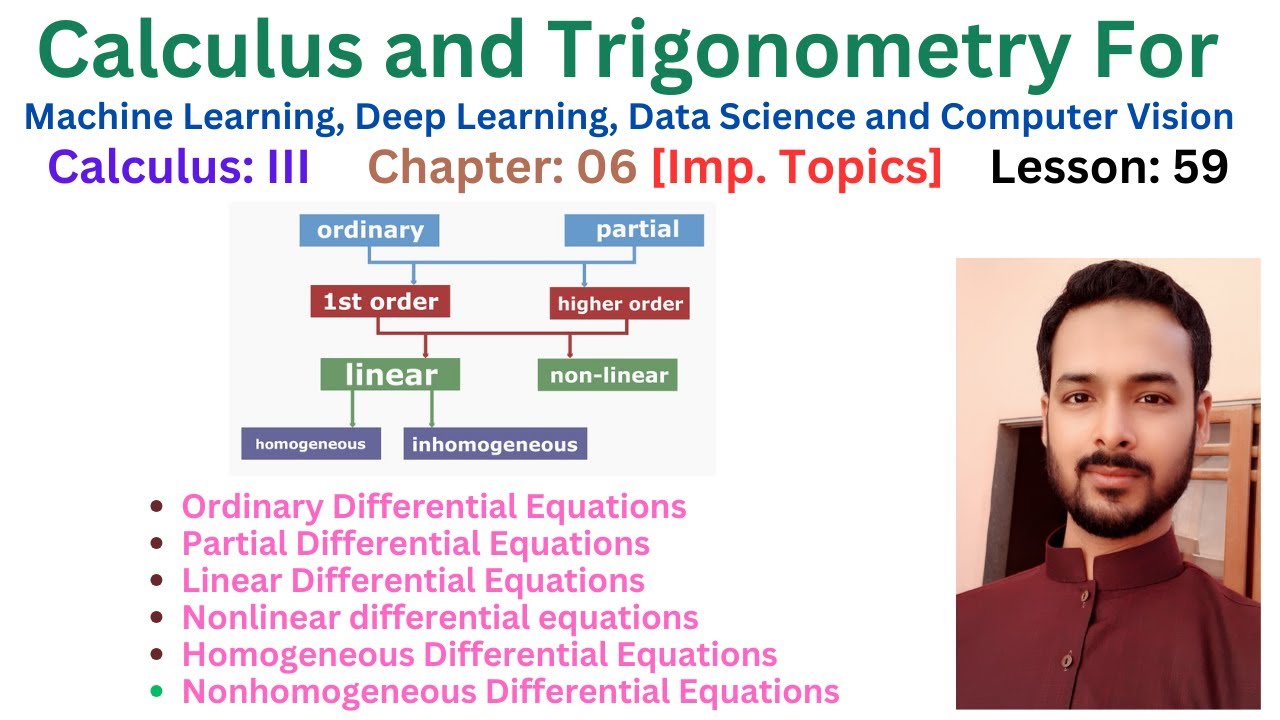 Lesson 59: Differential Equations Types with Examples - YouTube