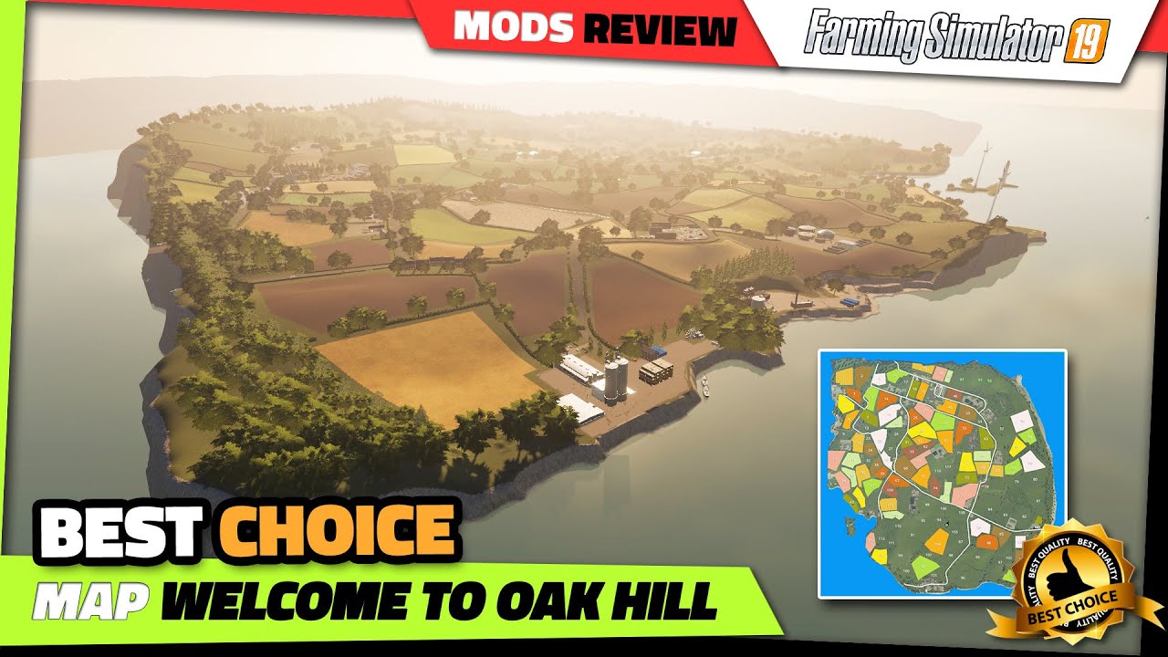 FS19 | NEW TOP MAP "Welcome to Oak Hill" - Maps Review - YouTube