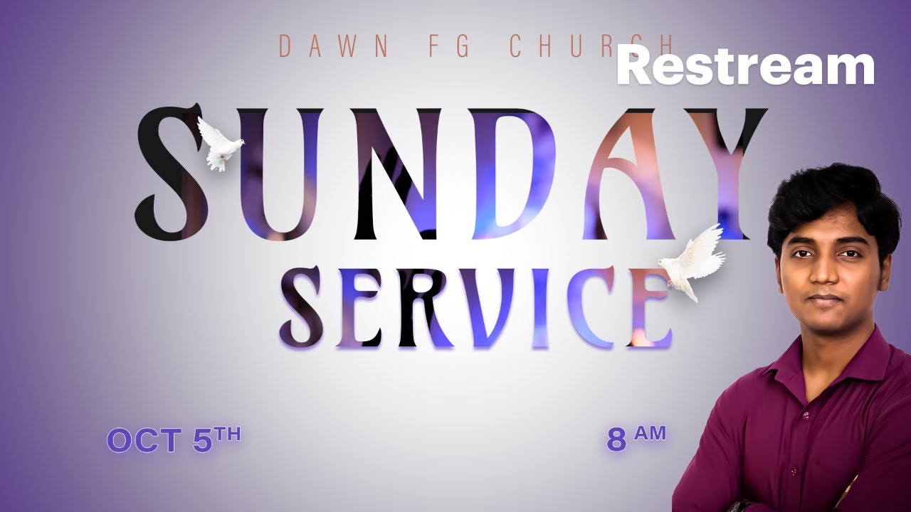 LIVE | Sunday Service (English) | DAWN FG Church - YouTube