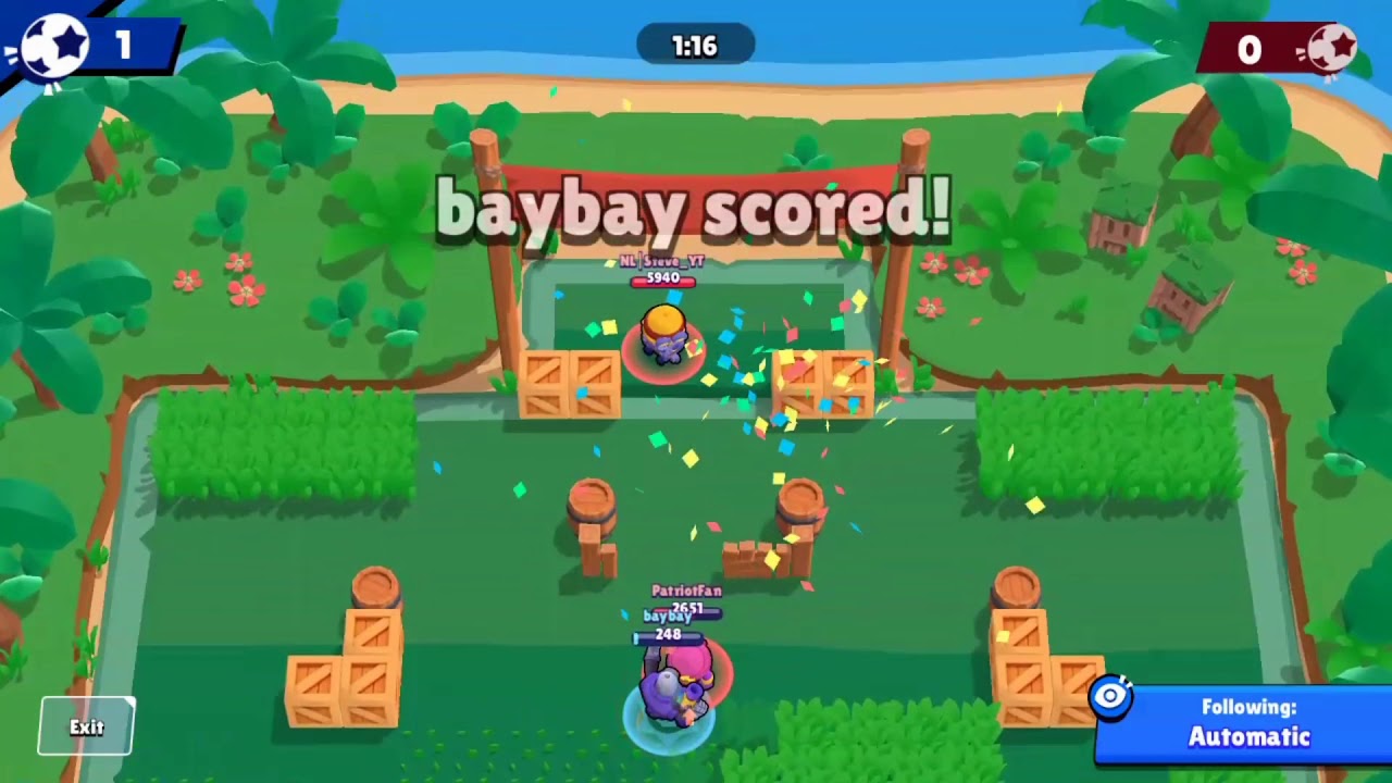 Cleaning up is my job brawl stars brawl ball - YouTube