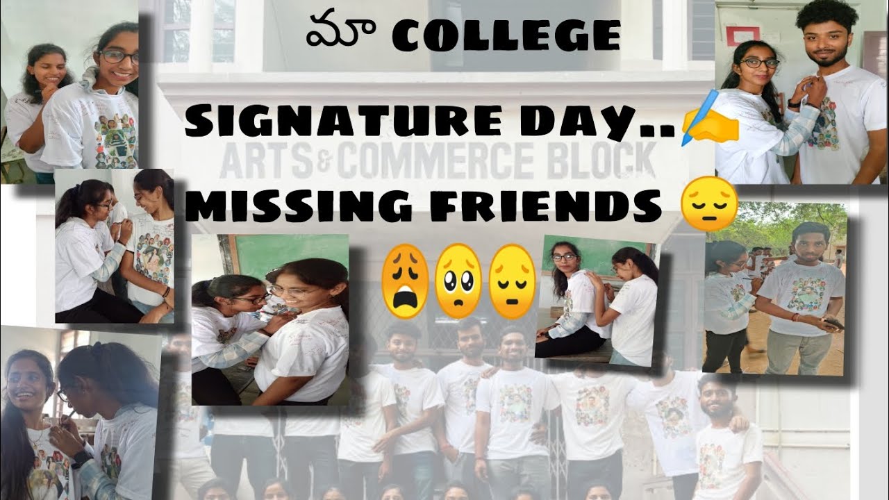 Signature day /A.v college of arts and commerce - YouTube