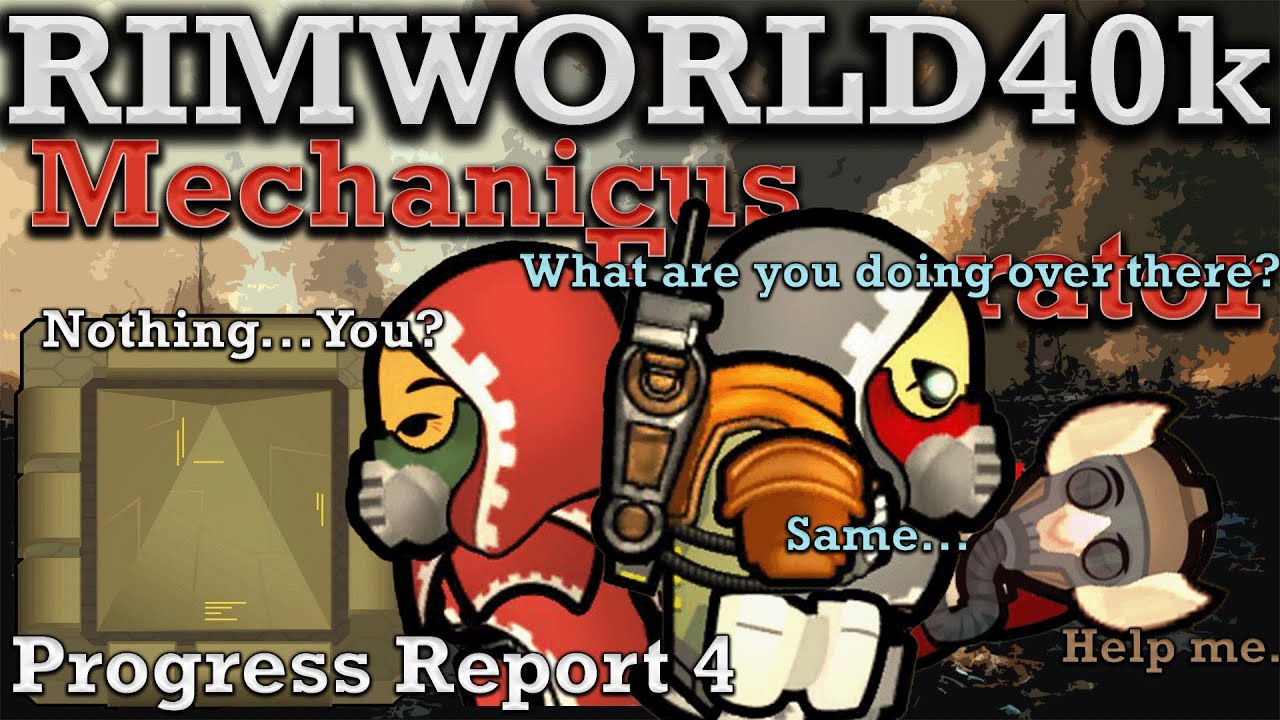 Rimworld 40k: Mechanicus Explorator | Skitarii Vampires & ANGER ...