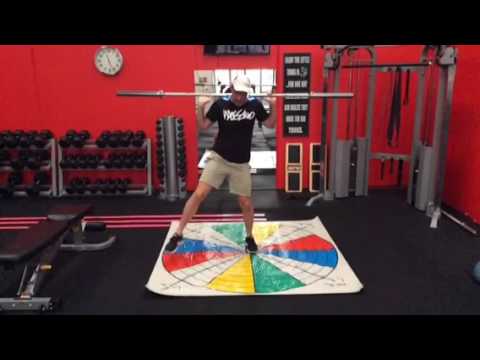 Barbell Multi Direction Lunge For Improved Mobility and Agility - YouTube