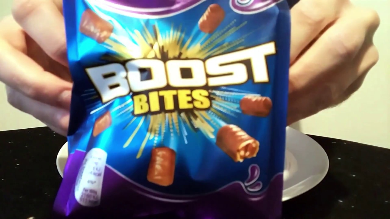 Cadbury's Boost Bites Review - YouTube
