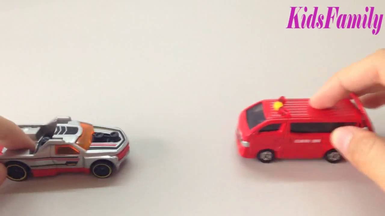 Nissan Caravan Fire Chief Car | Fig Rig Toy Car - YouTube
