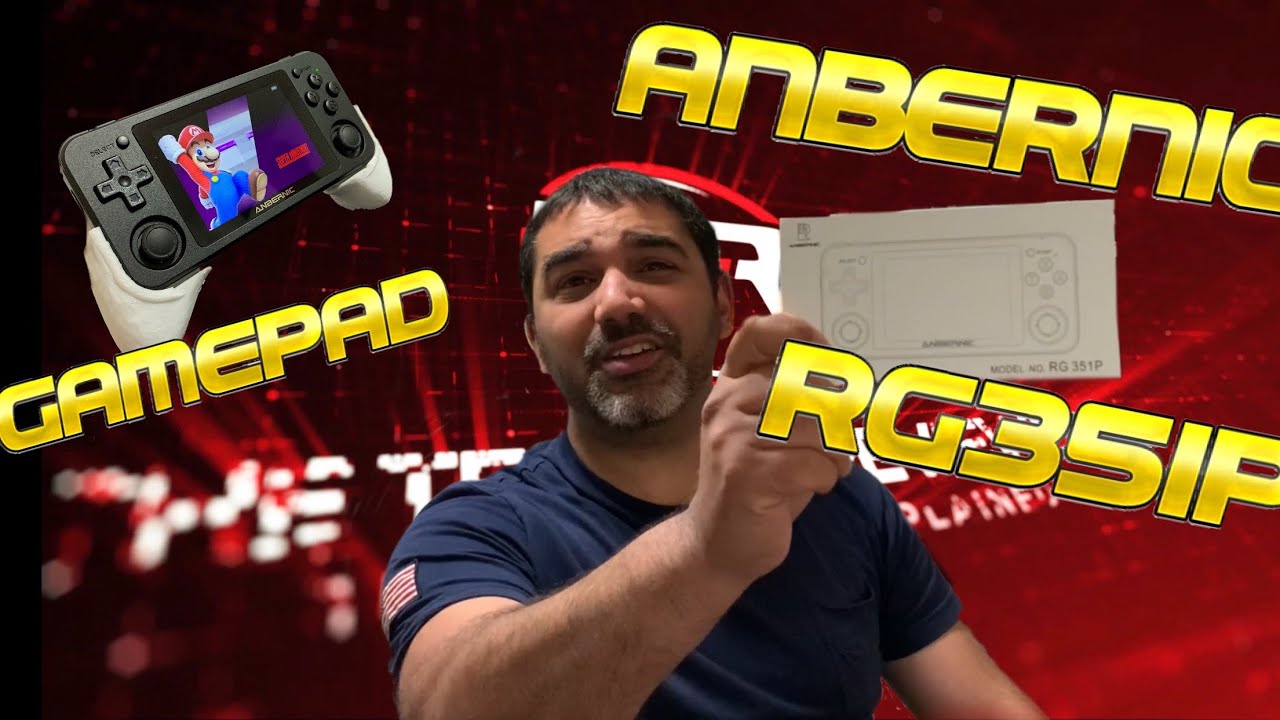 Handle Grips for the ANBERNIC RG351P!! review - YouTube