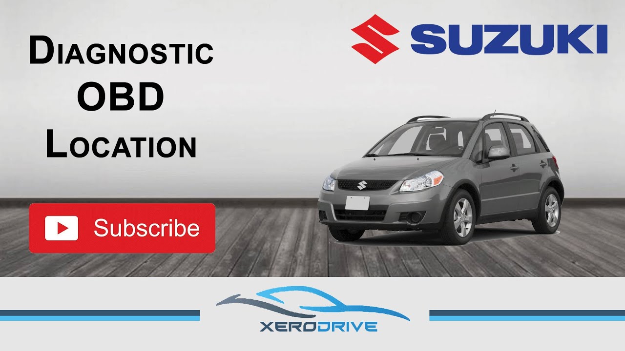 2007-2013 Suzuki SX4 | Diagnostic Socket Port | OBD Location ...