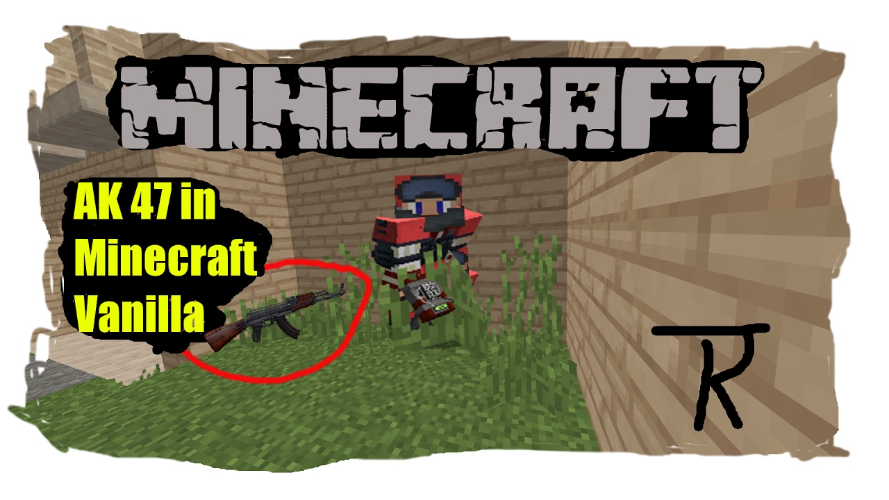 AK 47 IN MINECRAFT VANILLA!?!|Minecraft MineStriker |Tricky - YouTube