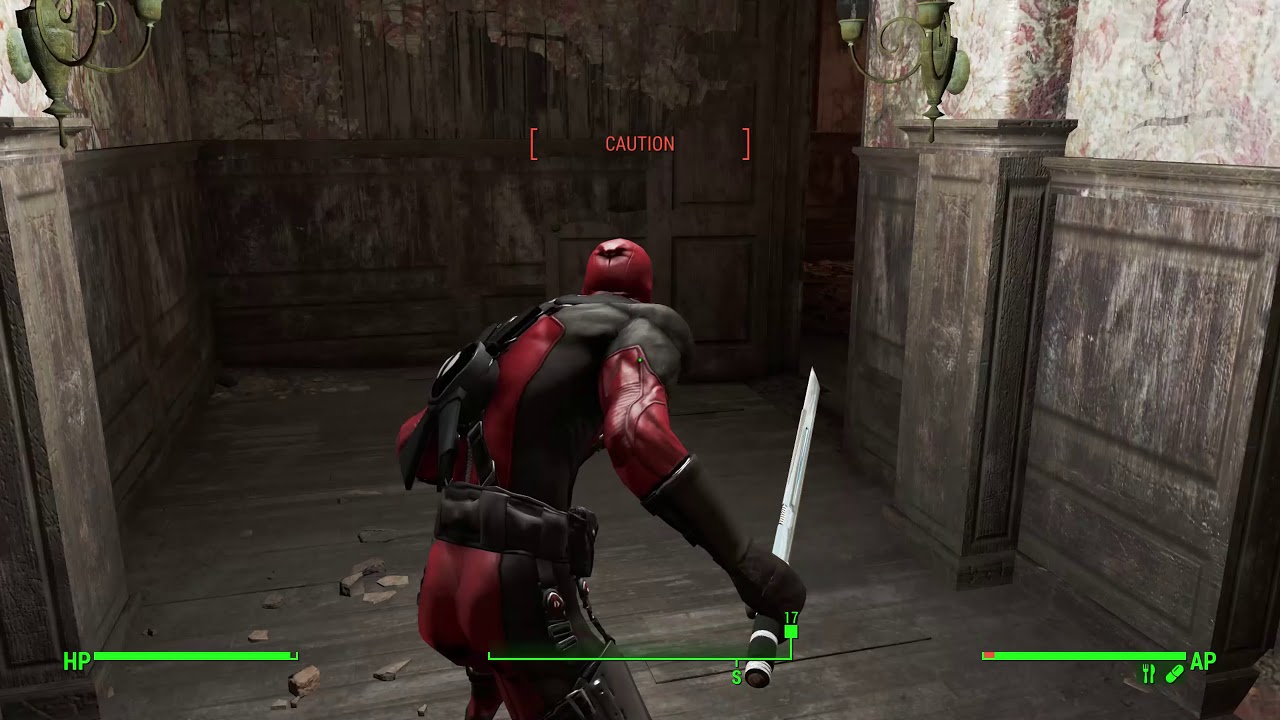 Fallout 4 Deadpool build - YouTube