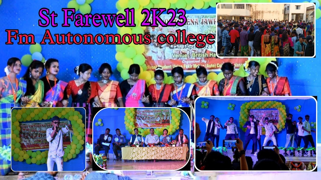 Fm Autonomous College ST Farewell 2023 🔥|| Santali Dj Dance 💃 || St ...