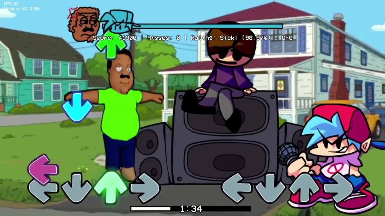Friday Night Funkin - VS Cleveland.png- A joke oneshot mod- Breakdown ...