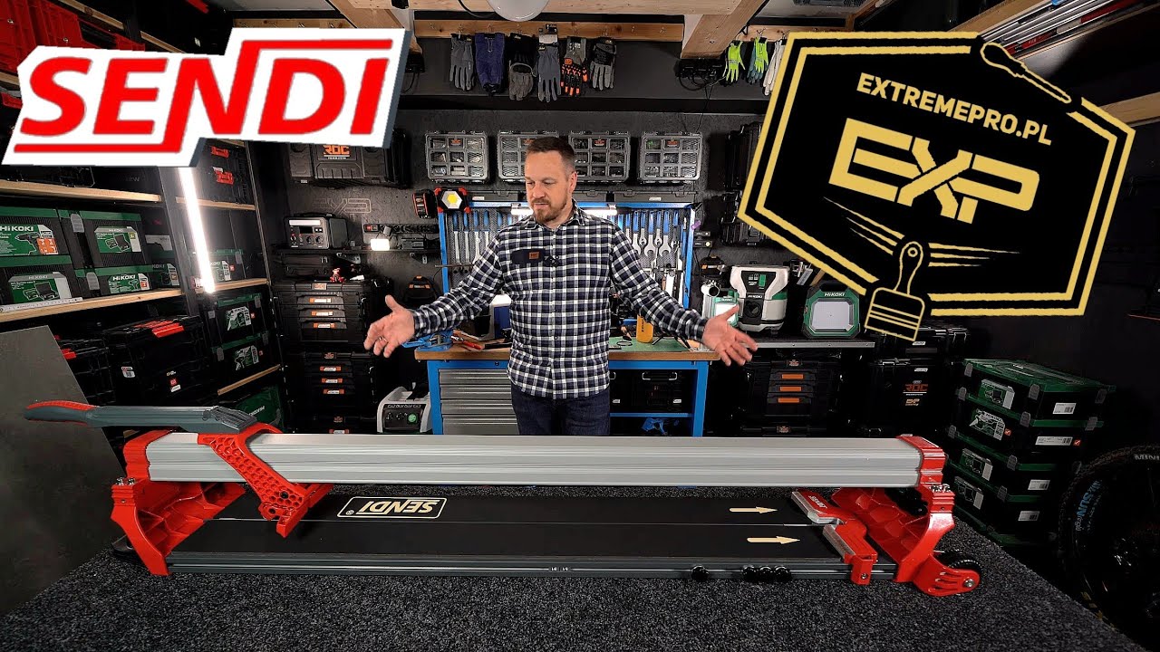 SENDI PRO CUTTER 1200 przecinarka do glazury - YouTube