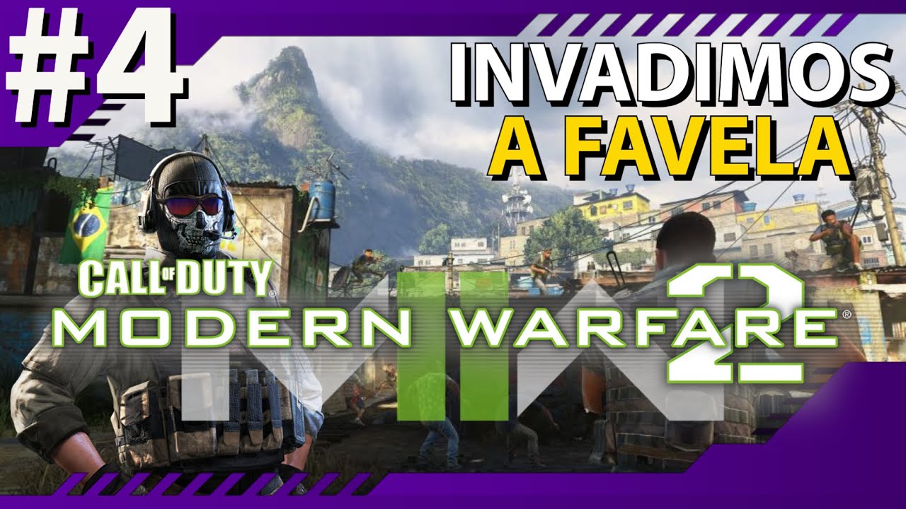 CALL OF DUTY MODERN WARFARE 2 - PARTE #4 - INVADIMOS A FAVELA! - YouTube