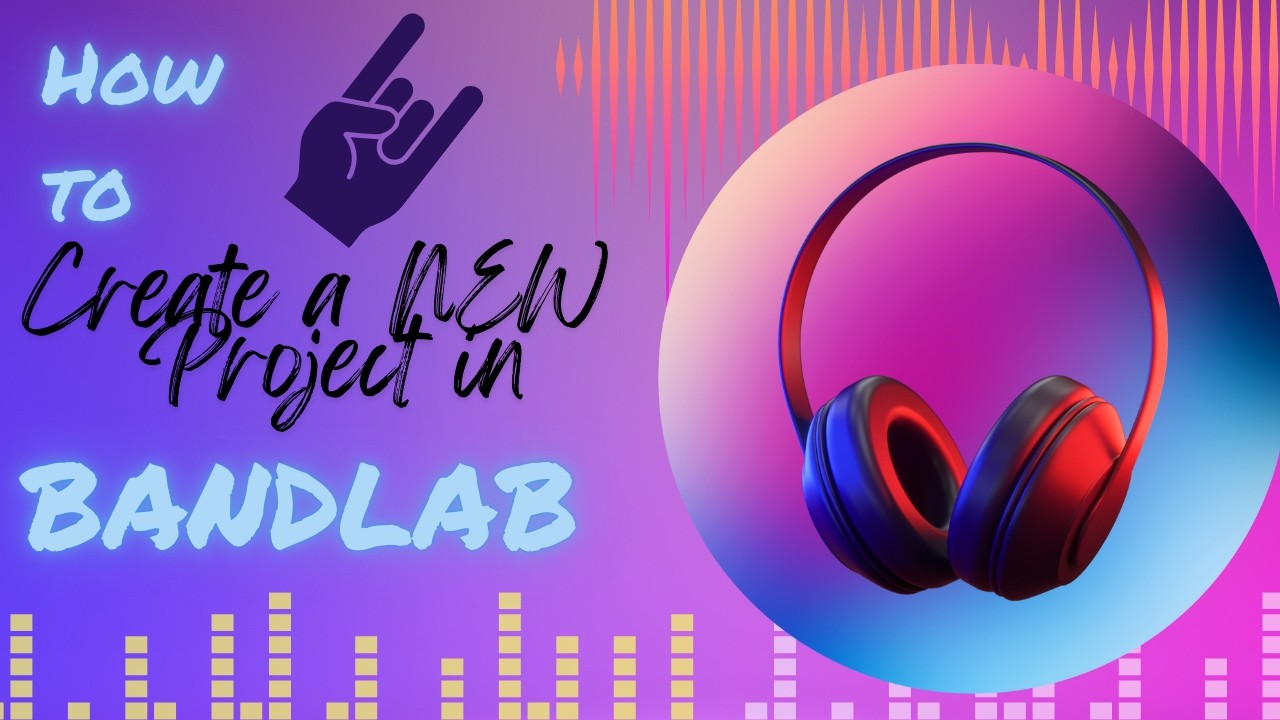How to Create a New Project in Bandlab - YouTube