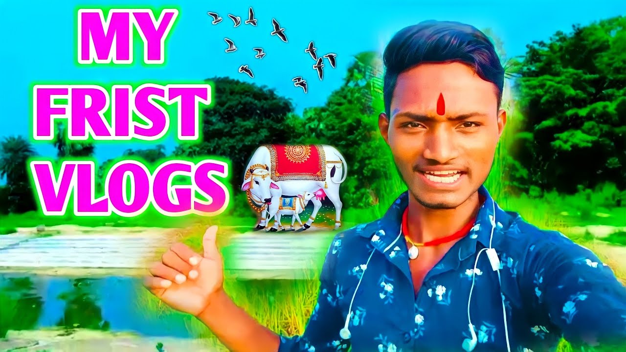 MY FIRST VLOG ️|| MY FIRST VIDEO ON YOUTUBE || Ramesh Pyare Vlogs ...