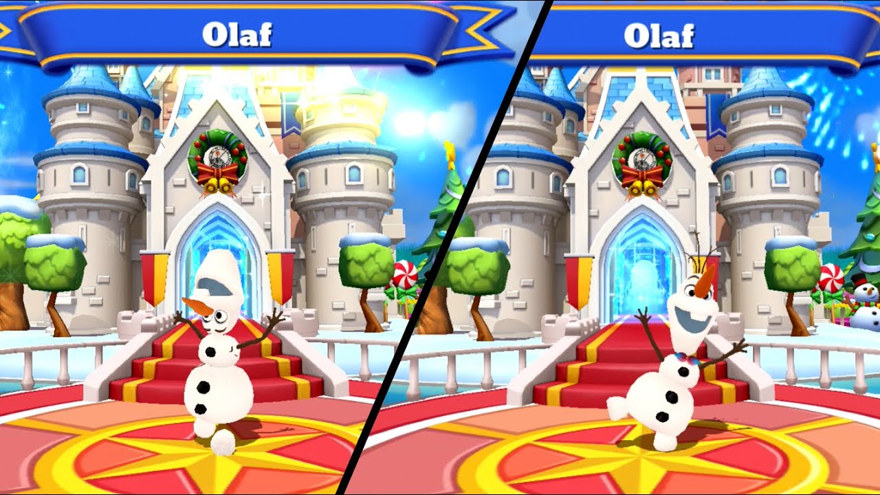 Olaf WELCOME SCREENS | Disney Magic Kingdoms - YouTube