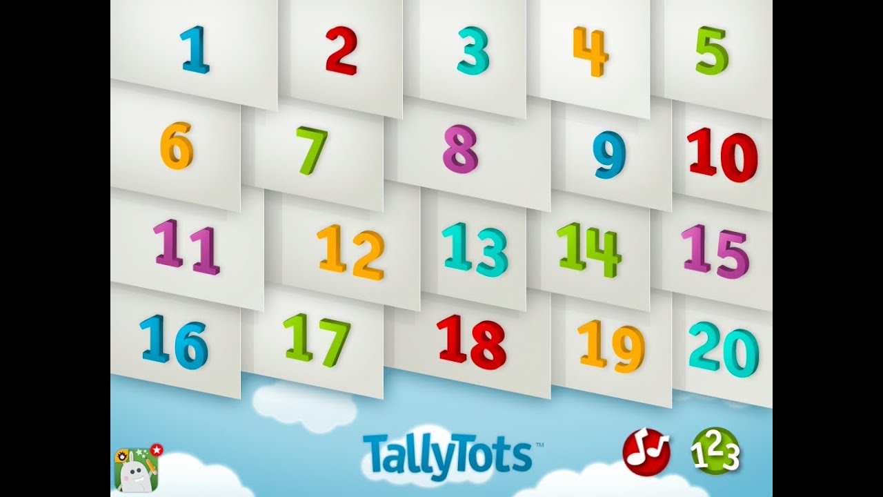 Tally Tots Counting | 123 Counting Songs | iPad Best Apps for Kids ...