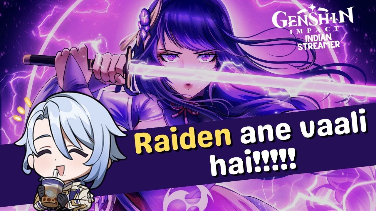 🔴 Farming for Raiden Shogun | Genshin Impact Indian Streamer - YouTube